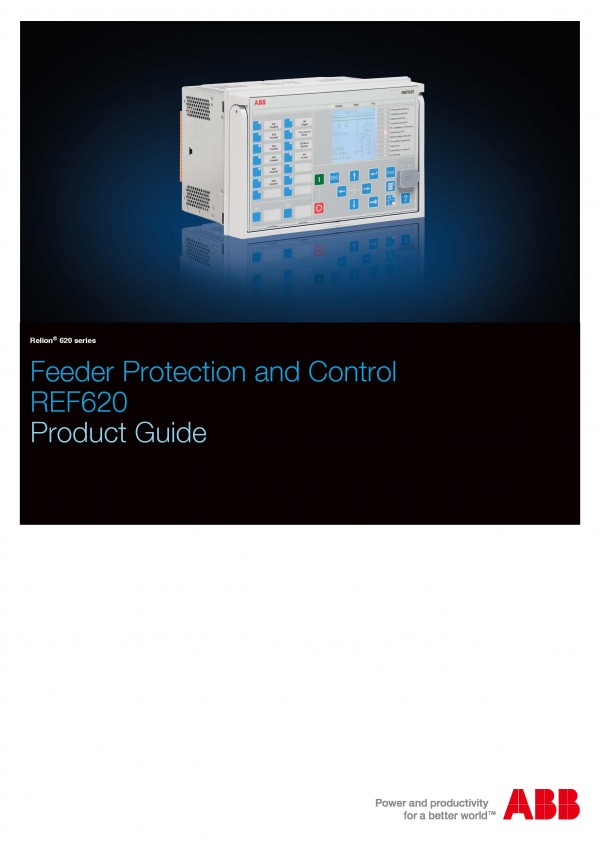 Feeder Protection / control REF620 제품설명서 > 고압배전반 | 유성케이엔